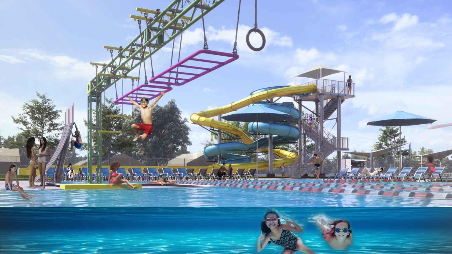 Aquatic Center and MLK, Jr. Park | Media