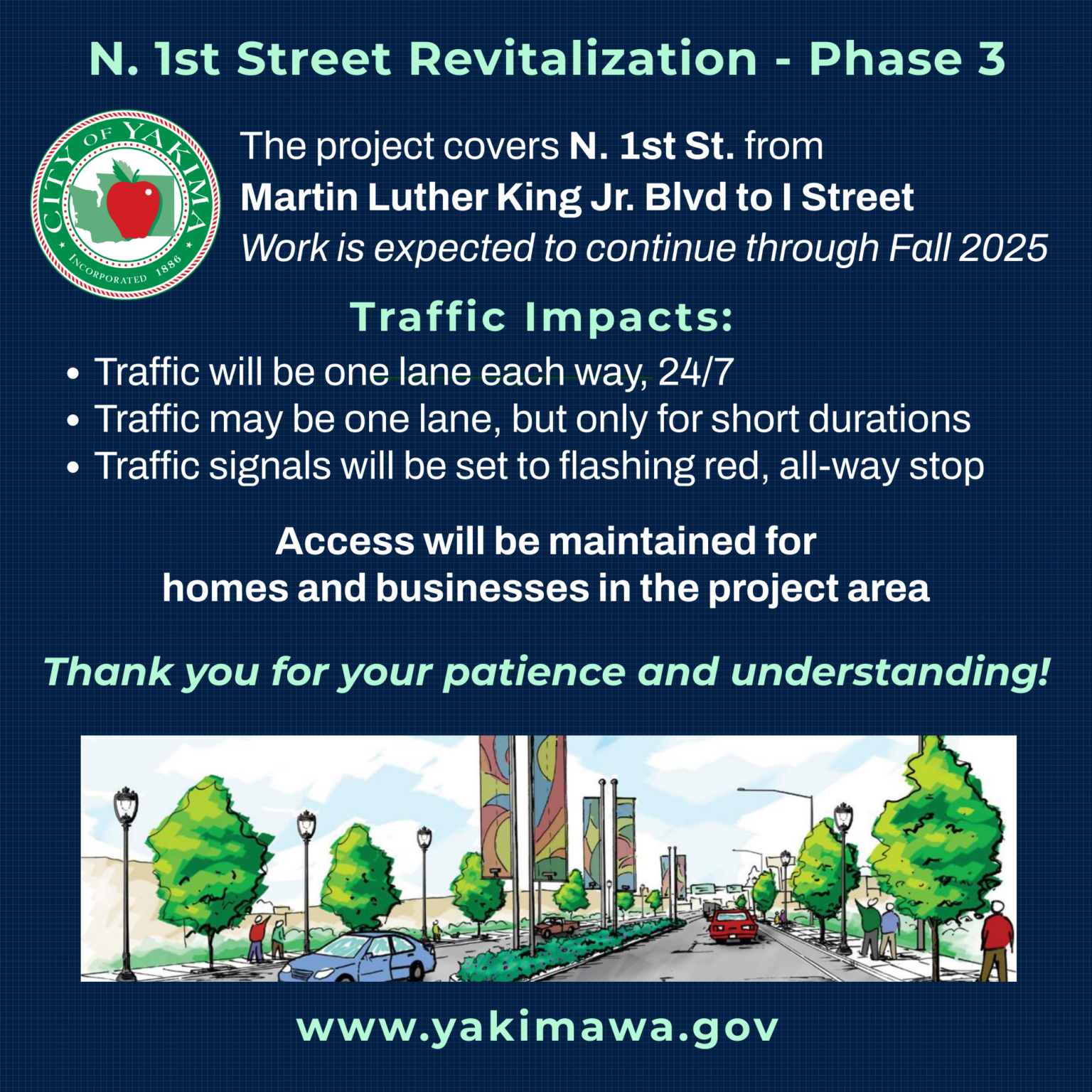 N. 1st St. Revitalization, Phase 3 | Media