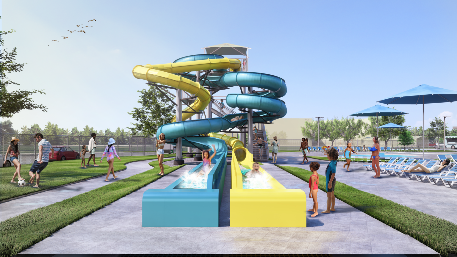 Aquatic Center and MLK, Jr. Park | Media