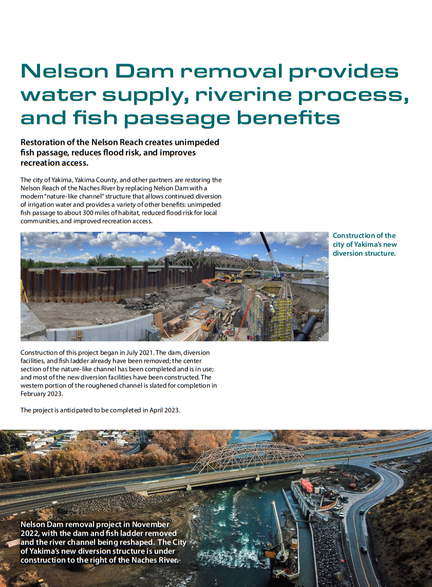 Nelson Dam project | Media