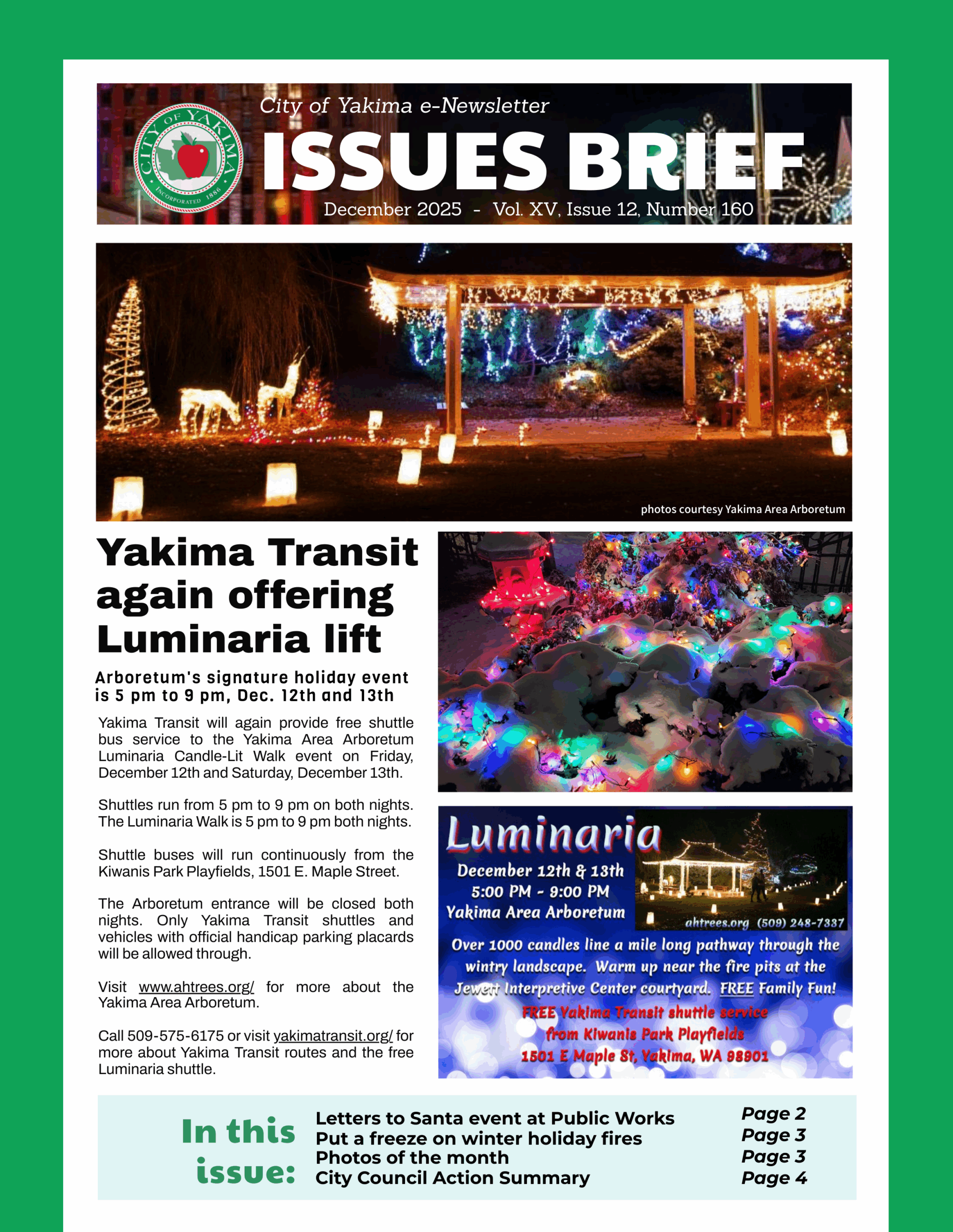 Dec 2025 Issues Brief | News – City of Yakima