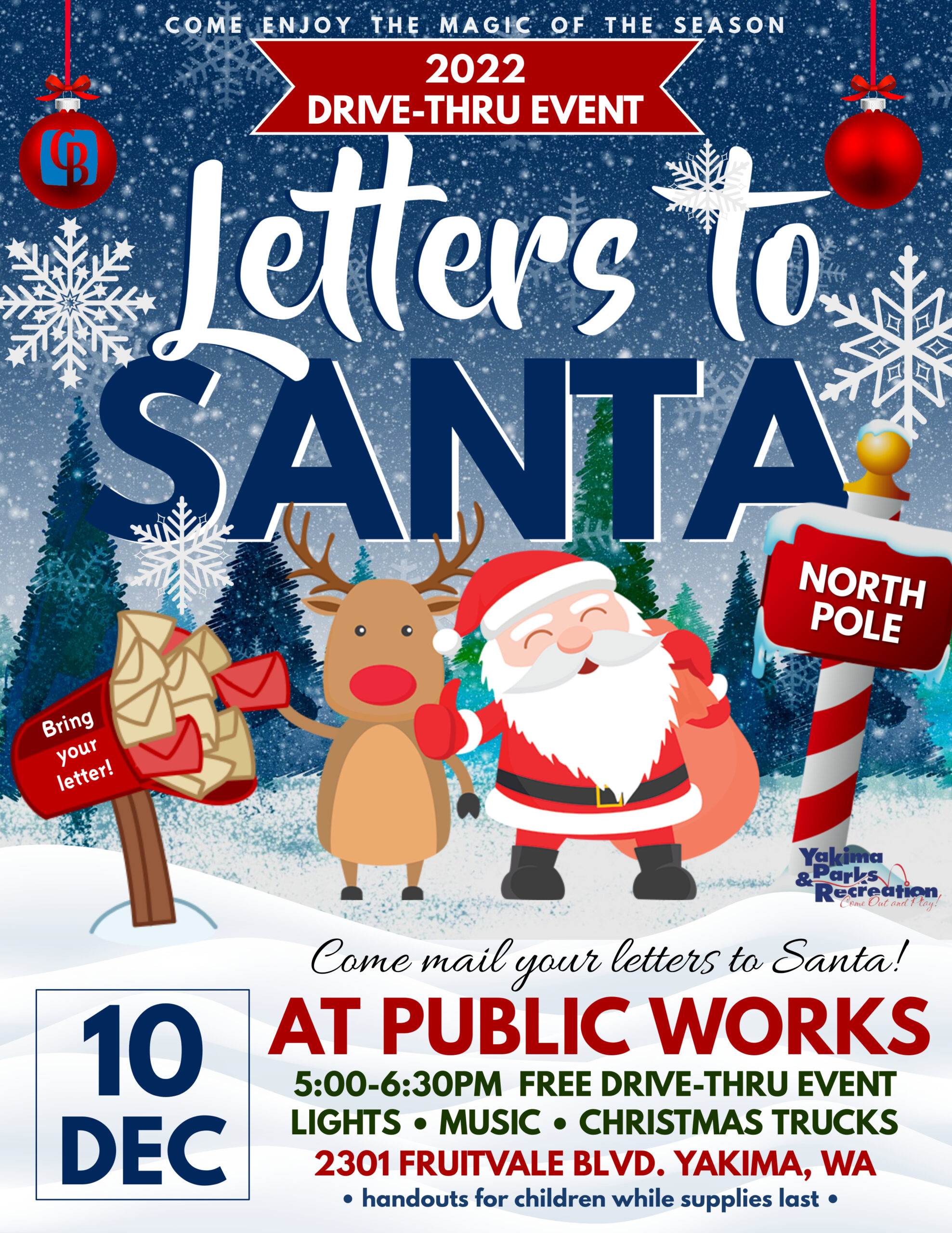 Public Works Facility Hosts Letters to Santa Event | News – City of Yakima