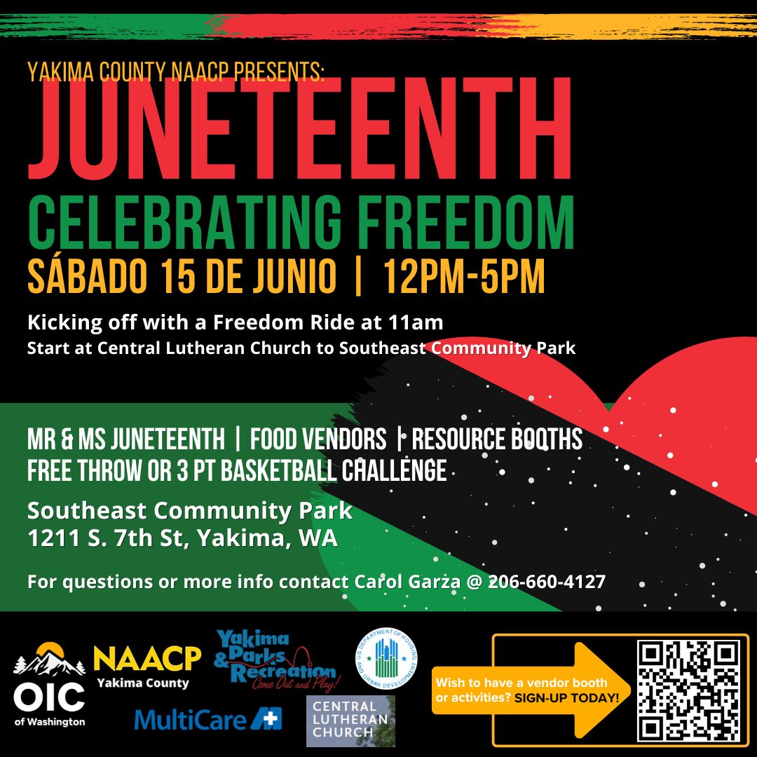 Closures, Celebration Planned for 2024 Juneteenth Observance | News – City of Yakima