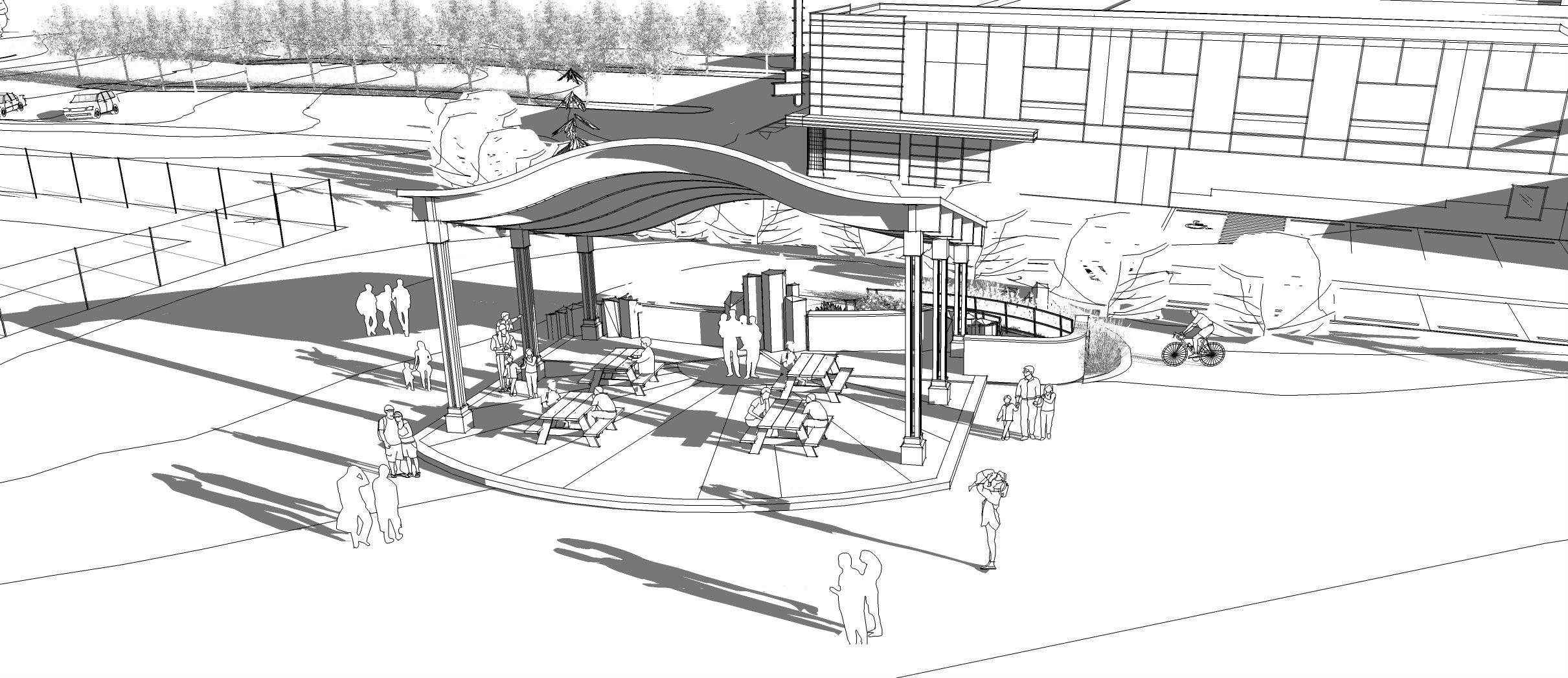 Franklin Park Sunrise Rotary Pavilion Nearing Completion | Points of ...